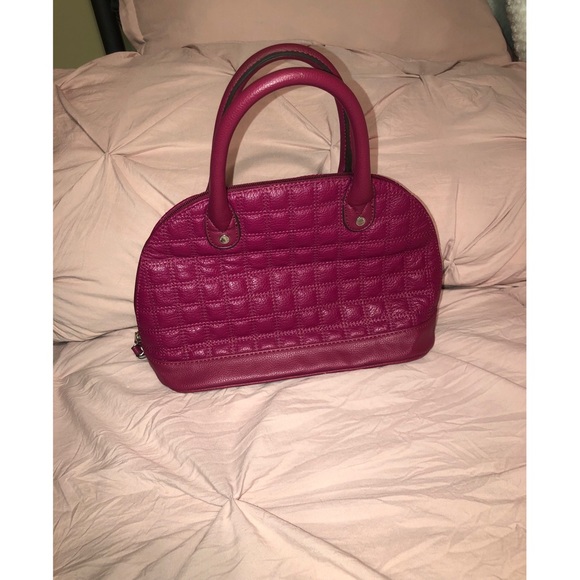 Tignanello | Bags | Tignanello Fuschia Small Handbag | Poshmark
